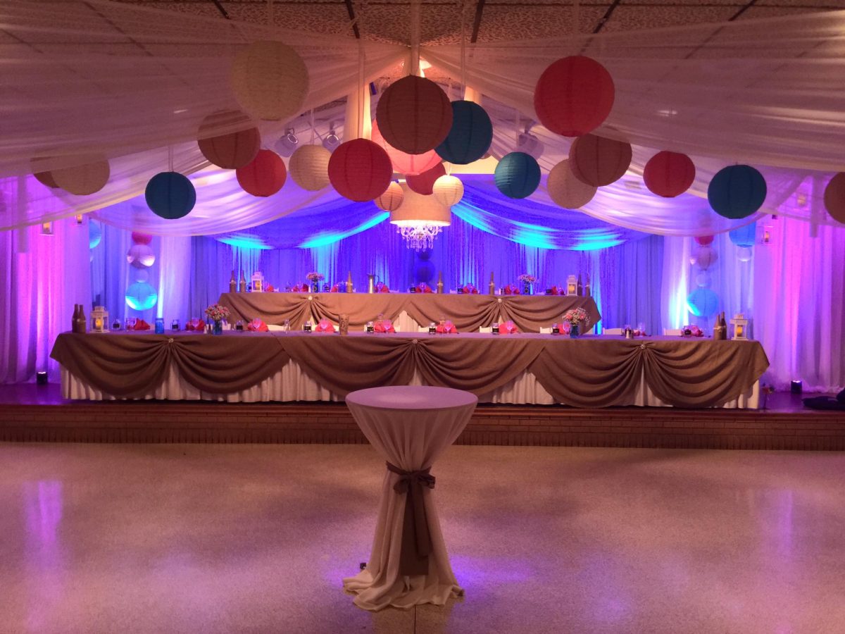 Up Lighting in Michigan | Dramatic Dimensions Entertainment